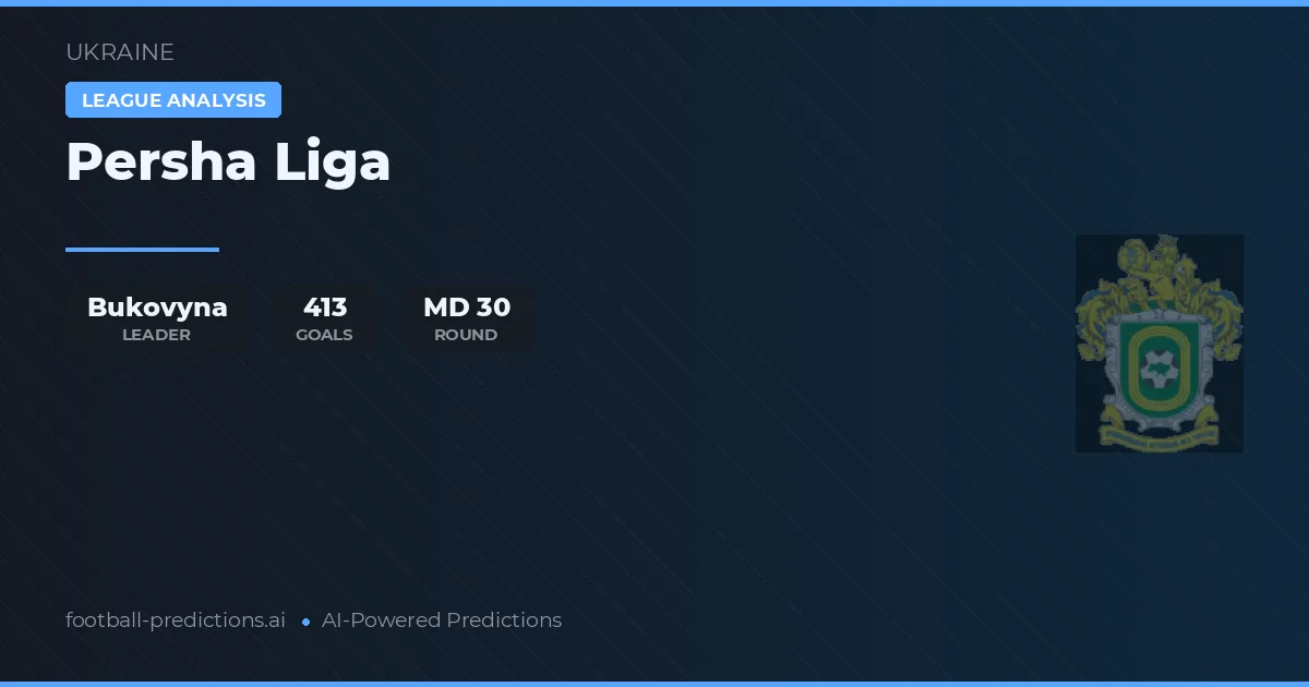 Ukraine Persha Liga Predictions & Betting Tips 2025/26